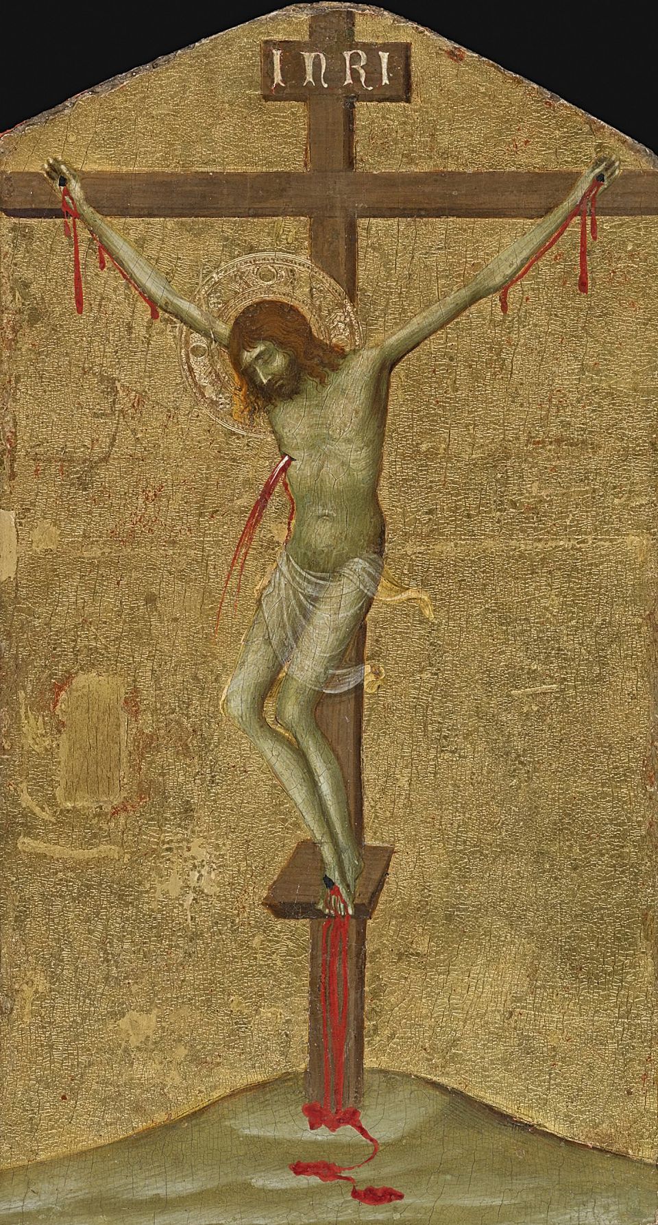 Simone Martini Christ on the Cross ca 1340 Harvard Art Museums ...